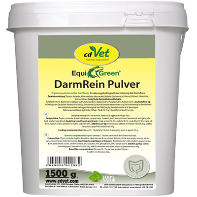 Die Naturprodukte aus dem Hause cdVet für ihr Pferd