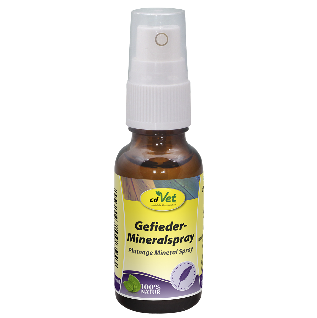 GefiederMineralspray für Vögel | mit Aloe Vera und Teebaumöl